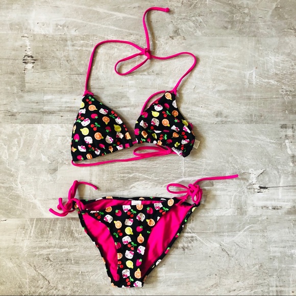 Hello Kitty | Swim | Hello Kitty String Bikini Set | Poshmark